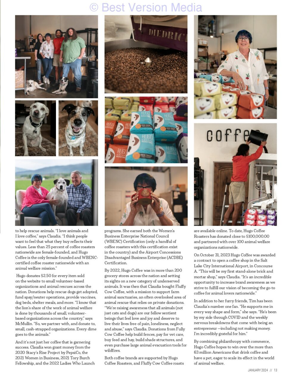 Cover Story in Neighbors of Park City Magazine